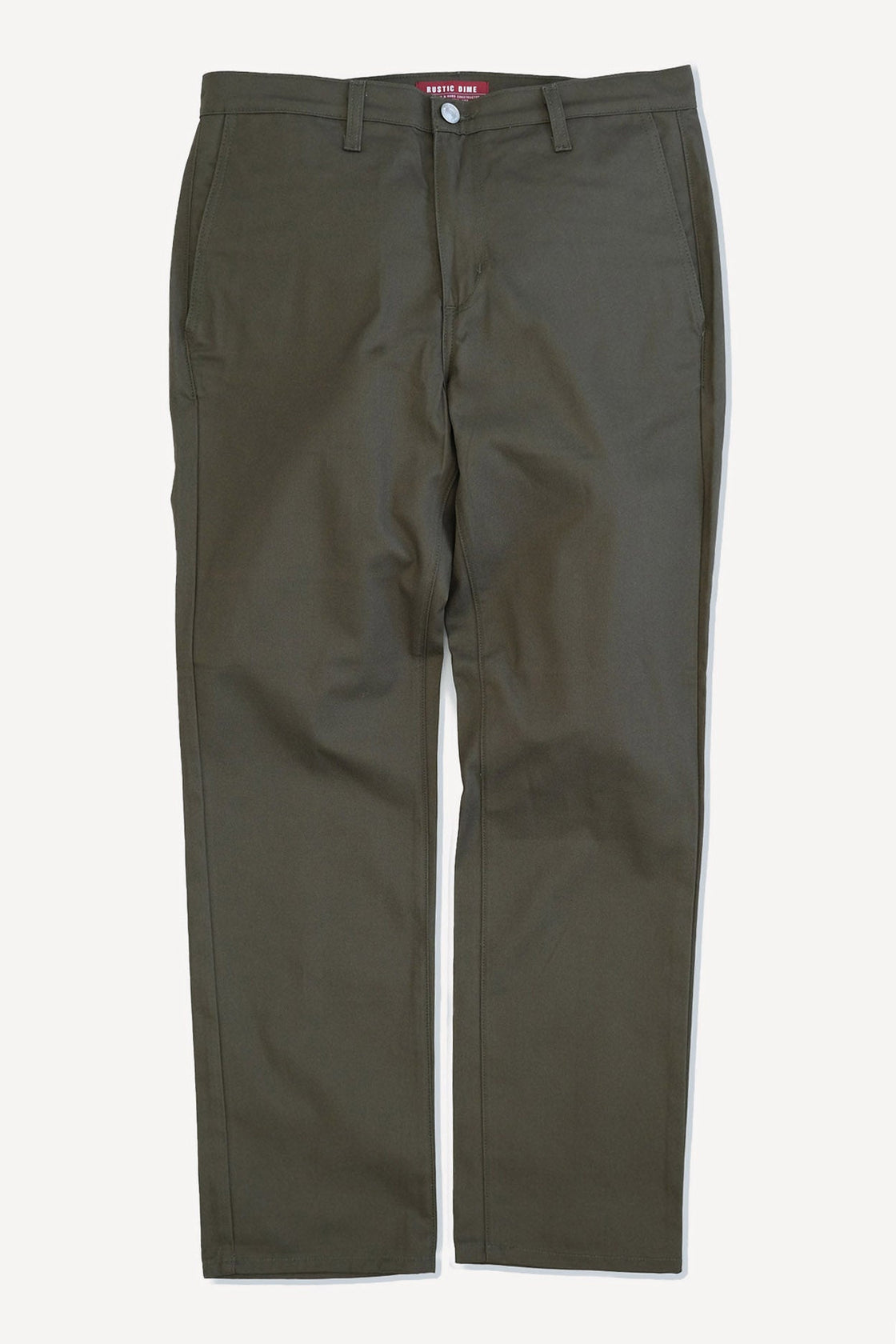 Men's Olive Workwear Chino Pants | Made in USA – Rustic Dime